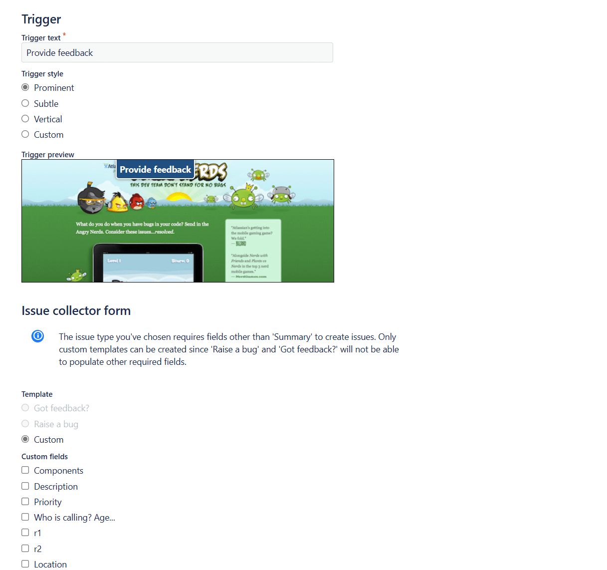 Issue Collector In Jira